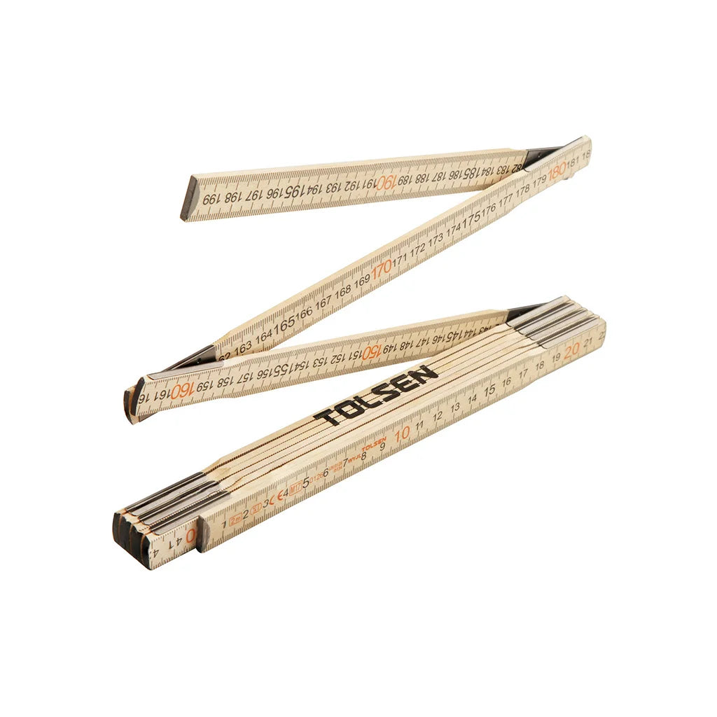 WOOD FOLDING RULER(METRIC AND INCH) – Tolsen Saudi Arabia